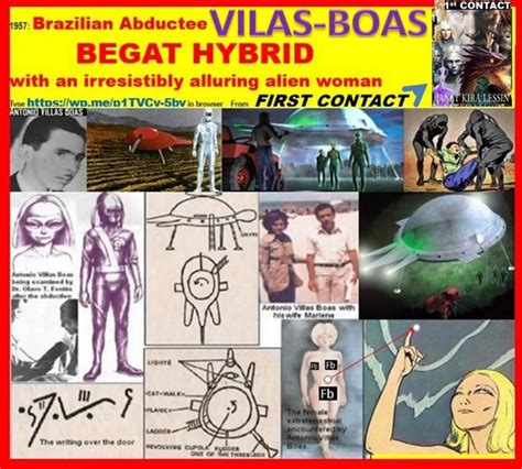 1957 Brazilian Abductee Antonio Villas Boas Begat Hybrid With An