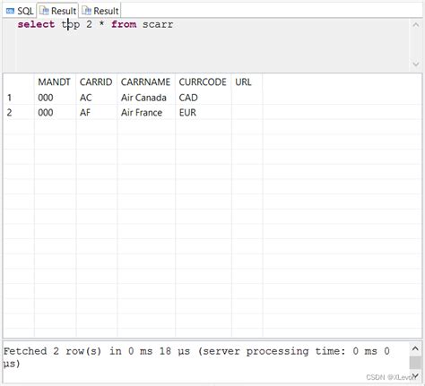 【sap Hana】x档案：sap Hana Sql 基础教程 Csdn博客