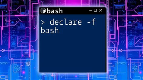 Declaring Variables In Bash A Quick Guide