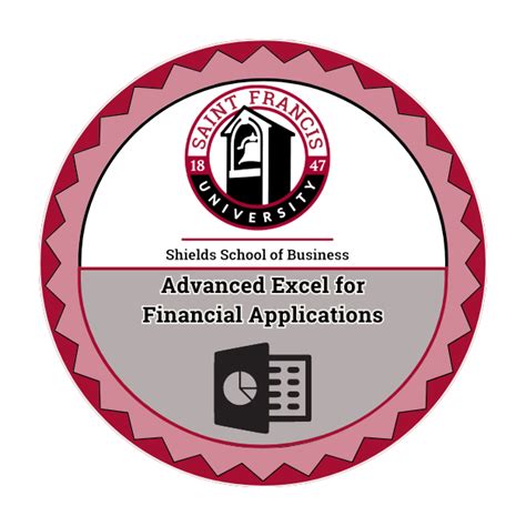 Advanced Excel For Financial Applications Credly