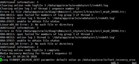 Oracle Adg备库无rfs进程，同步不了 Csdn社区