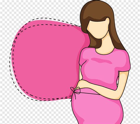 Hamile Kadın Illüstrasyon Gebelik Kadın Illüstrasyon Karikatür Hamile