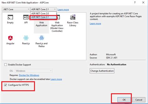 ASP NET Cannot Find The Check Box For Enabling SSL In Visual Studio