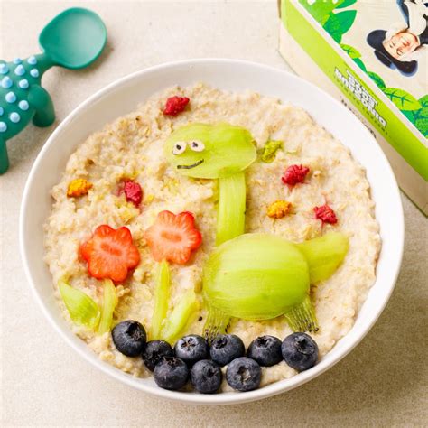 Dinosaur Egg Oatmeal Dinosaur Notes