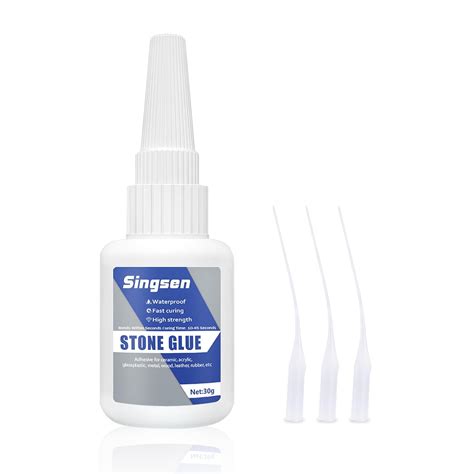 Stone Glue 30g Clear Waterproof Marble Glue Stone To Stones Glue For