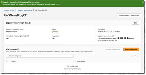 Introducing Athena Provisioned Capacity Aws News Blog