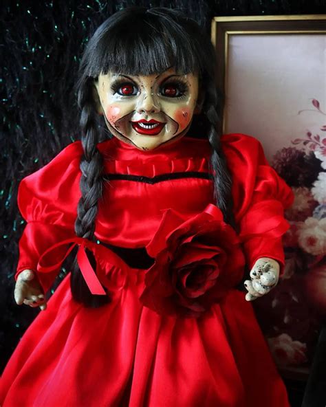 Annabelle Red Devil Ooak Creepy Doll Etsy