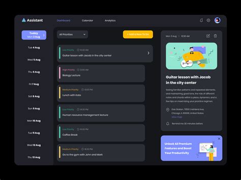 Task Manager Dark UI Vs Light UI By Kate Dihich For UIGiants On Dribbble