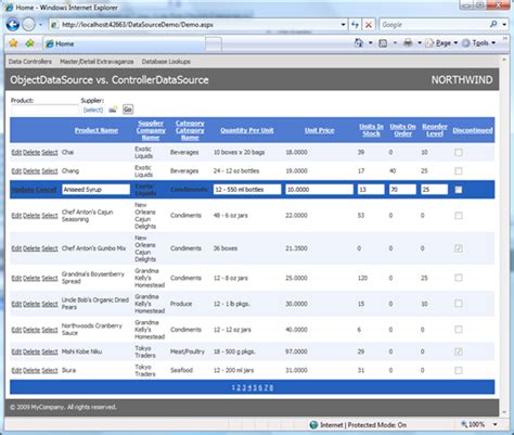Code On Time Objectdatasource Vs Controllerdatasource