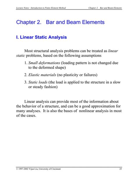 Finite Element Methode Fem Notes Pdf
