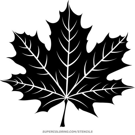 Stencil Of Maple Leaf Free Printable Papercraft Templates Stencil Of Maple Leaf Free Printable Papercraft Templates