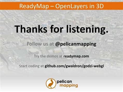 Foss4g Na 2012 Readymap Openlayers In 3d Ppt