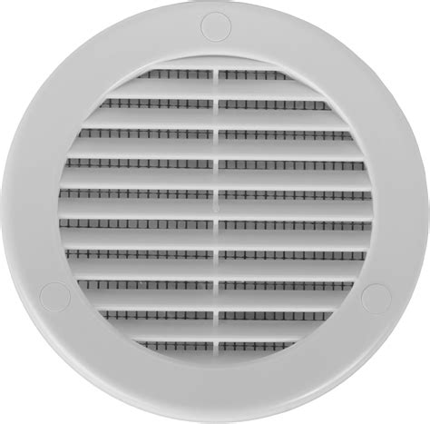 Hvac Ov 4 Inch Grille Dimensions White Plastic Round Vent Cover