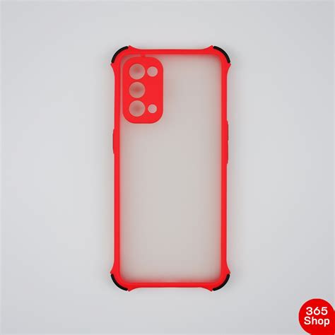 เคส Oppo Reno 5 4g 5g Cph2159 Cph2145 เคสแข็งหลังขุ่น ขอบสีนิ่ม กัน