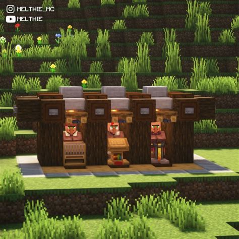 Minecraft Easy Villager Trading Hall In 2025 Minecraft Farm Minecraft Houses Minecraft