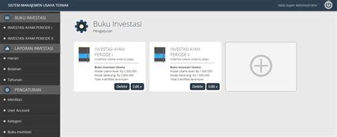 Sistem Aplikasi Manajemen Usaha Ternak Berbasis Web