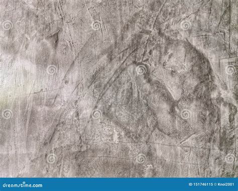 Textura De La Pared Pulida Gris Del Cemento Imagen De Archivo Imagen