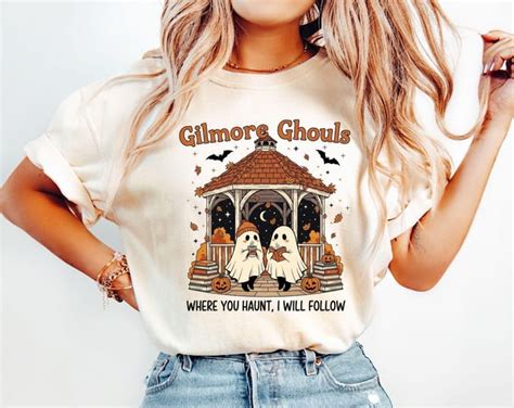 Gilmore Ghouls Shirt Where You Haunt I Will Follow Shirt Cute Ghost