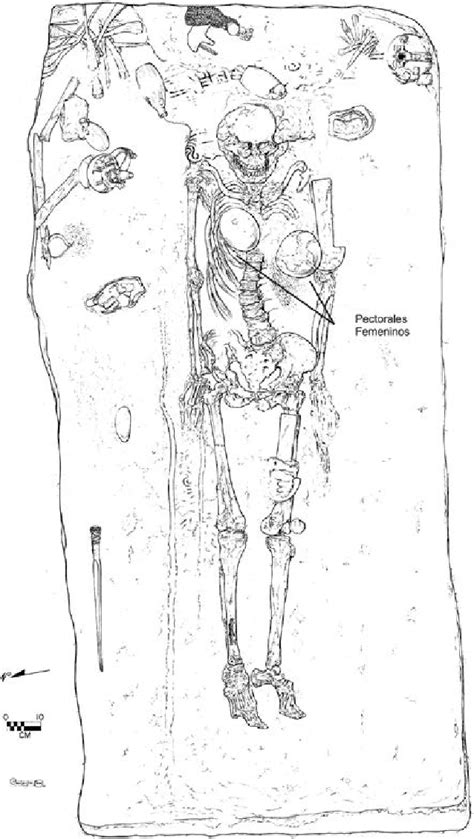 Individuo 4 Sexo Indeterminado Y Objetos De Metal Asociados A Géneros
