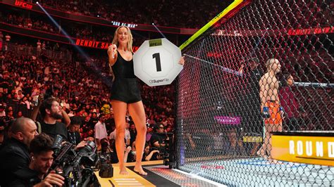 Sophie Cunningham Makes Surprise Debut As Ring Girl At Ufc 329