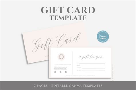 Editable T Card Template Minimalistic T Cetificate Template Diy