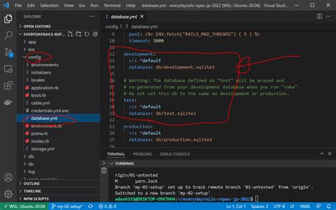Windows10wsl2でeveryday Rails Rspecによるrailsテスト入門rails70版を写経してみる（2）rspecのセットアップ Wordpressで