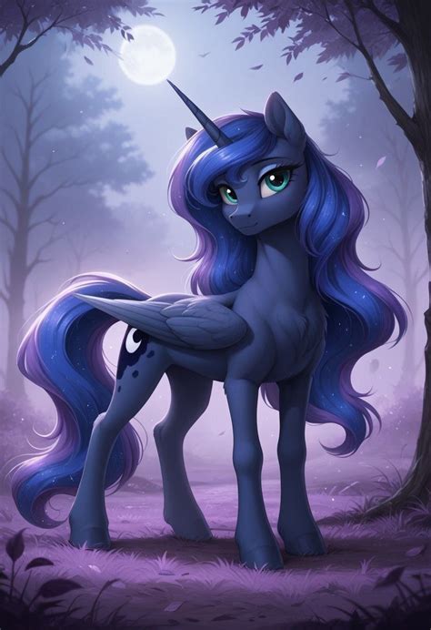 источник Mlp Neuroart Princess Luna принцесса Луна Mlp Art