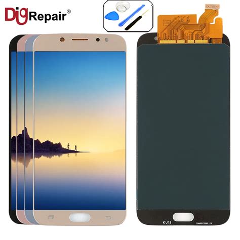 J730 Lcd For Samsung Galaxy J7 Pro 2017 J730 LCD Display Touch Screen Panel With Digitizer Glass
