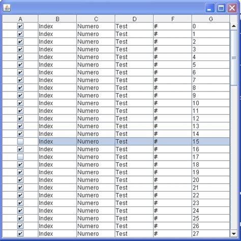 Jcheckbox En Jtable Java Examples