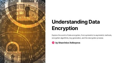 Understanding Data Encryption