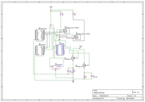 Motor Driver Platform For Creating And Sharing Projects Oshwlab