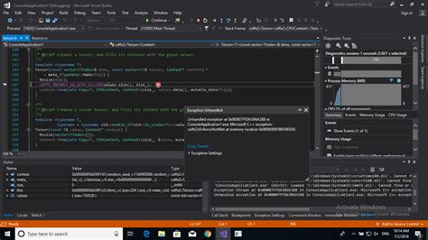 Caffeenforceeqwithcaller Tensorh Caffe2 C Windows10 Runtime