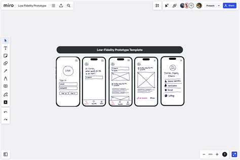 Free Prototyping Tool For Web And Apps Miro