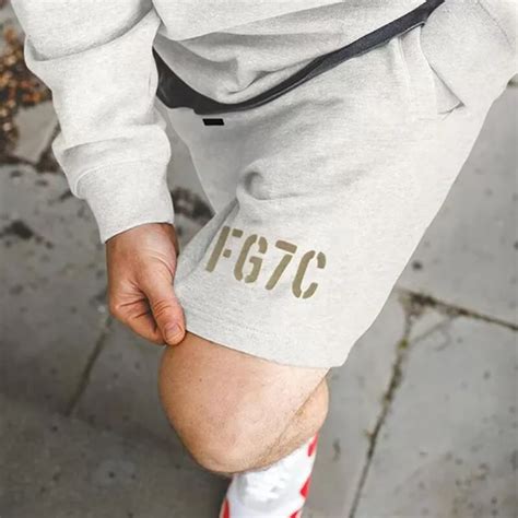 남성 에센셜 반바지 여성 의상 Fg7c 여름 한국 캐주얼 디자이너 블랙 스톤 패션 스타일 루즈한 스트리트 웨어 코튼 Aliexpress