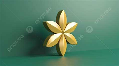 조수 녹색 배경에 황금 별표 기호 3d 렌더링 된 소셜 미디어 아이콘 4k 로고 3d 사회 디지털 3d 배경 일러스트 및