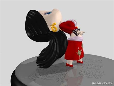 萌到心动！《海贼王》女帝汉库克3d化美图欣赏 游民星空