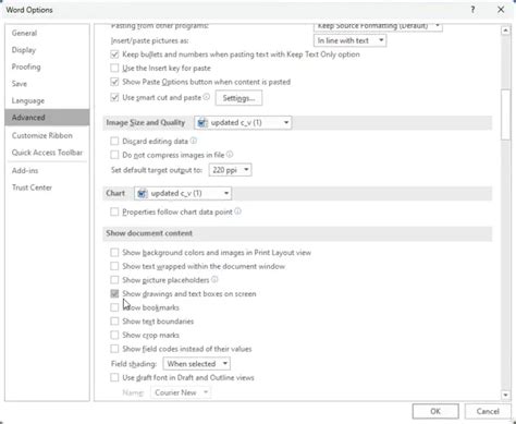Word Not Displaying Images Correctly Fix