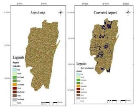 Aspect Map The Aspect Map Was Prepared In Arc Gis Fig14