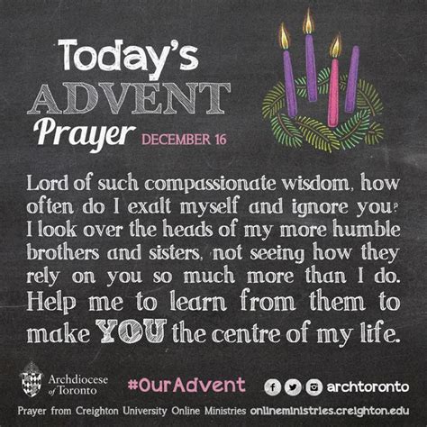 First Sunday Advent Prayer