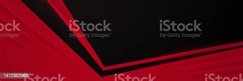 빈 공간 디자인이있는 추상적 인 빨간색과 검은 색 종이 컷 배경 현대 미래 배경 방문 페이지 책 표지 브로셔 전단지 잡지 모든 브랜딩 배너 헤더 프리젠 테이션 및 벽지