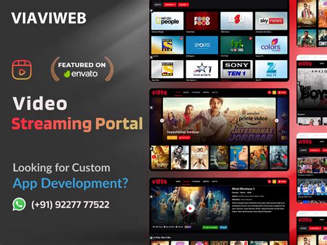 Video Streaming Portal Ott Platform Laravel Script By Viaviweb On