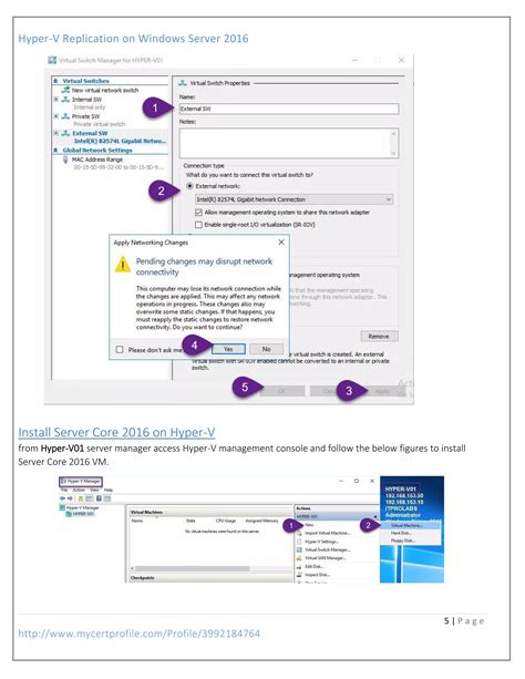 Hyper V Replication On Windows Server 2016 Step By Step Pdf