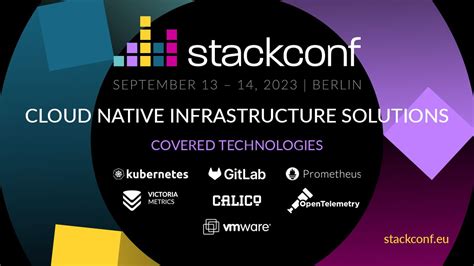 Netways Gmbh On Linkedin Cloudnative Stackconf Infrastructure