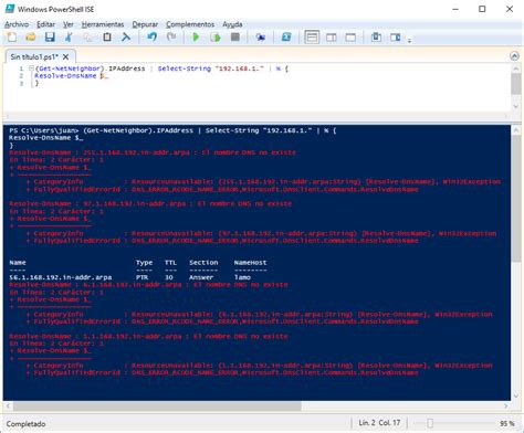 Gestión de la red en PowerShell nivel intermedio Scripting and security jesusninoc