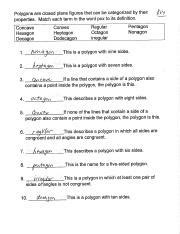 Classifying Polygons Convex Concave Regular And Irregular Course Hero