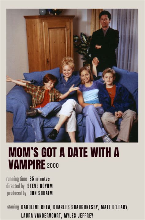Moms Got A Date With A Vampire Poster Movie Minimalist