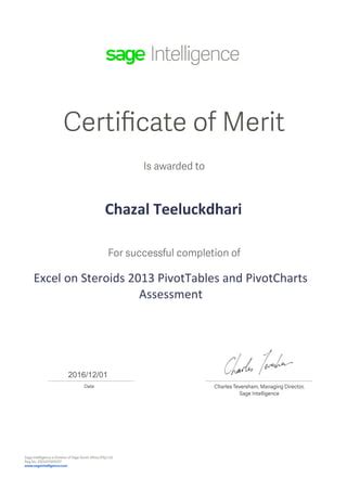 Excel Pivot Tables PDF