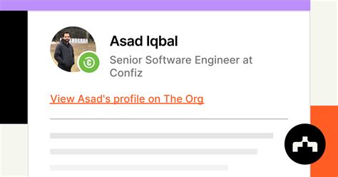 Asad Iqbal Senior Software Engineer At Confiz The Org