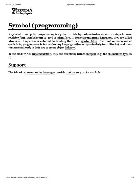 Symbol Programming The Foundations Of Math Sciences Symbol
