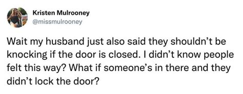People Are Tweeting How They Respond When Someone Knocks On The